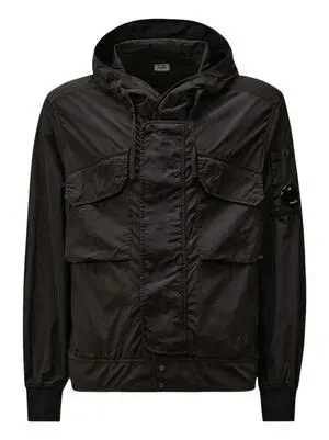 C.P. COMPANY Hooded Utility Jacket - Blue