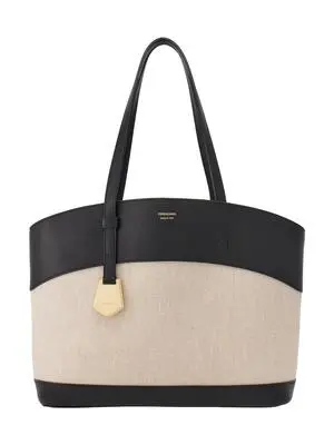 FERRAGAMO Tote Bag With Removable Pouch - Nude