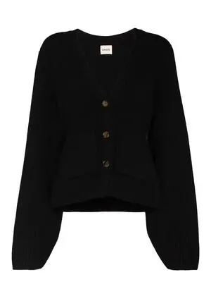 Khaite The Scarlet Cardigan - Black