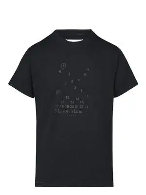 MAISON MARGIELA Maison Margiela Graphic Print Short Sleeve T-Shirt No