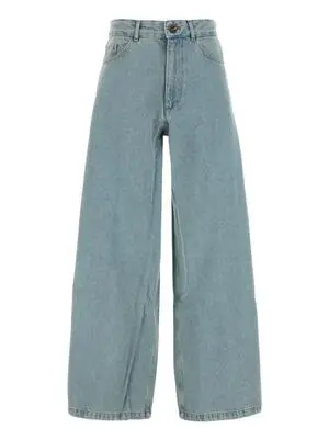 Soeur Alexis Wide-leg Jeans - Gray
