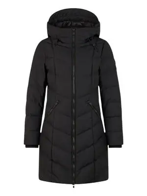 Moose Knuckles Cloud Logo Plaque Parka - Black
