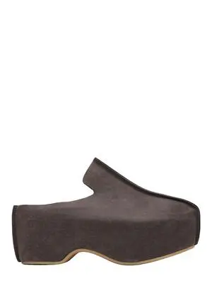 J.W.ANDERSON Platform Mules - Brown