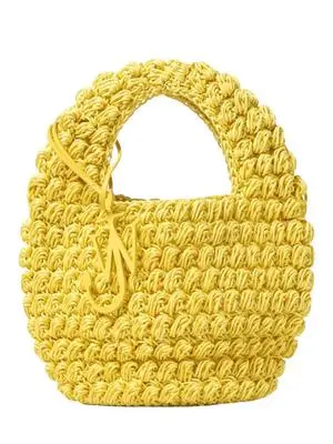 J.W.ANDERSON Jw Anderson Anchor Plaque Shoulder Bag - Yellow