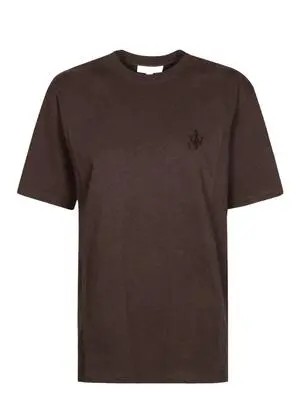 J.W.ANDERSON Embroidered Cottont-shirt - Black