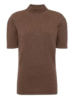 Jacquemus La Maille Castagna Wool Blend Sweater - Brown