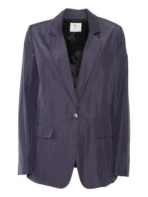 FORTE_FORTE Single-breasted Blazer - Black