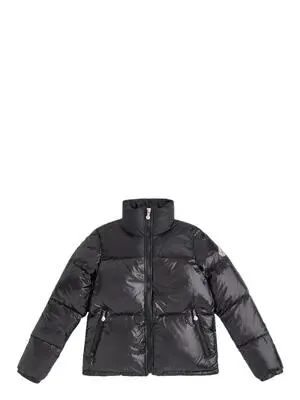 Pyrenex Long Sleeve Quilted Jacket With Zipper Pockets - Black