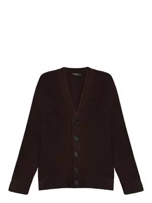 Dsquared2 Long-sleeved Button-up Cardigan - Black