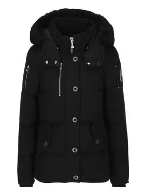 Moose Knuckles 3q Neoshear Hooded Jacket - Black