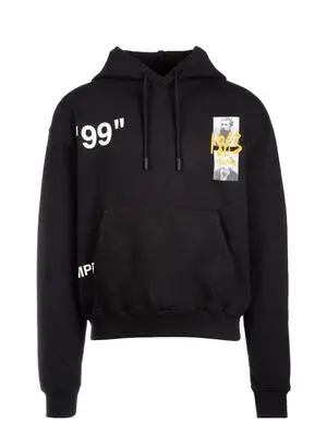 Off-White 99" Hooded Sweater - Black