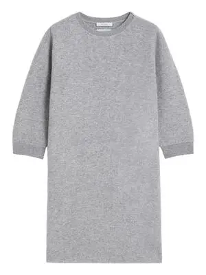 MAX MARA Max Mara Crewneck Dress With Zipper Detail