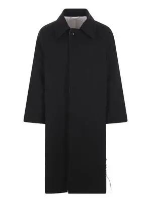 NAMACHEKO Long-sleeved Coat - Black