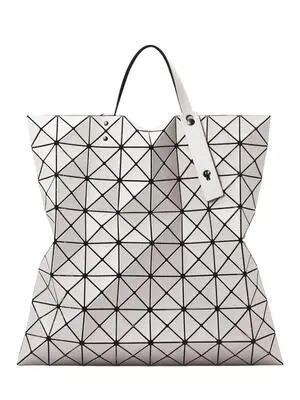 Issey Miyake Bao Bao Issey Miyake Large Rectangular Tote Light Gray