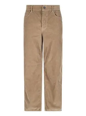 THE ROW Rossen Corduroy Chino Trousers - Brown