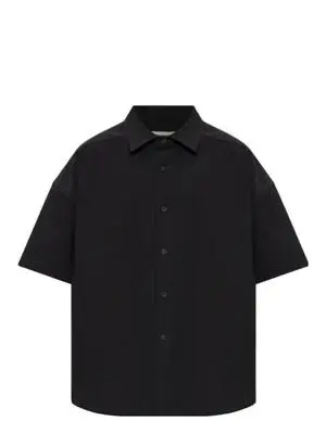 ENTIRE STUDIOS Buttoned Short-sleeve Shirt - Black