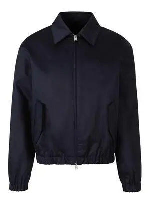 Ami De Coeur Zipped Jacket - Night Blue