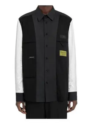 MAISON MARGIELA Long-sleeved Shirt - Black