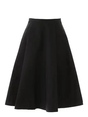 N.21 High-waisted Flared Skirt - Black