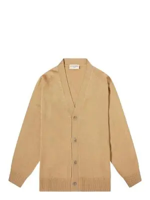 Officine Générale Long-sleeved Cardigan - Camel