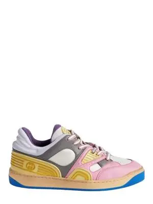 GUCCI Gucci Panelled Leather Sneakers