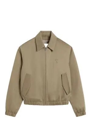 Ami De Coeur Zipped Jacket - Green