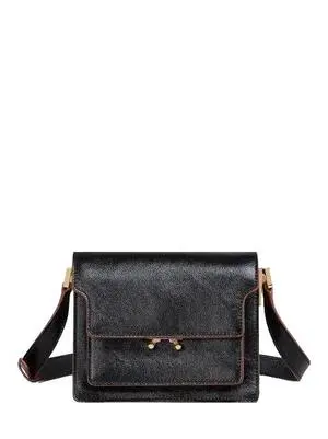 Marni Soft Trunk Crossbody Bag - Black