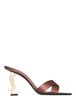Saint Laurent Opyum Open Toe Mules - Multicolor