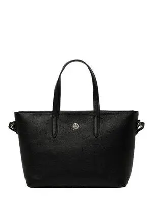 Bally Togo Tote Bag With Detachable Shoulder Strap - Black