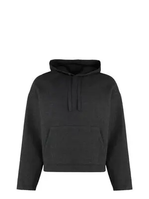 Ami Drawstring Hoodie - Black