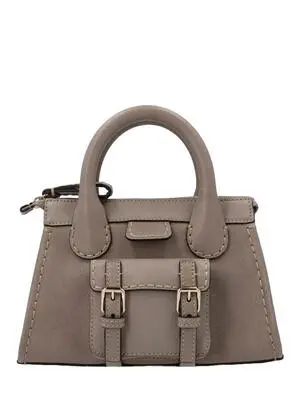 Chloé Edith Mini Tote Bag - Gray