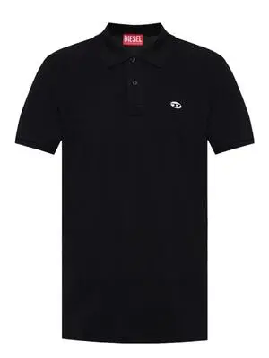 DIESEL® T Smith Doval Pj Short-sleeved Polo Shirt - Black
