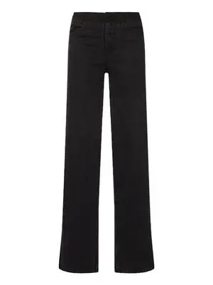 Christopher Esber High-waisted Wide-leg Jeans - Black