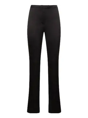 Alexander Wang Logo Detail Slim Leg Pants - Black
