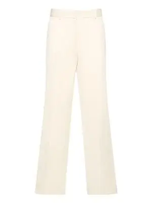 TOTEME Belted Casual Pants - White