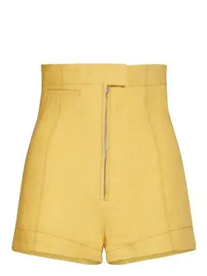 Jacquemus Le Short Areia Shorts - Yellow