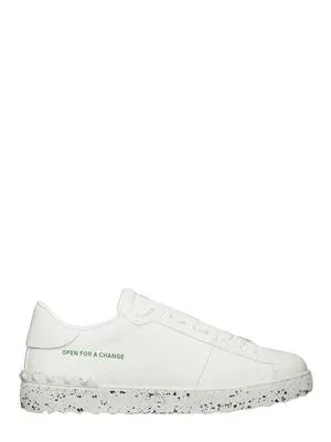 Valentino Garavani Open For A Change Lace-up Sneakers - White