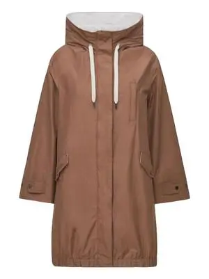 Brunello Cucinelli Hooded Jacket - Brown
