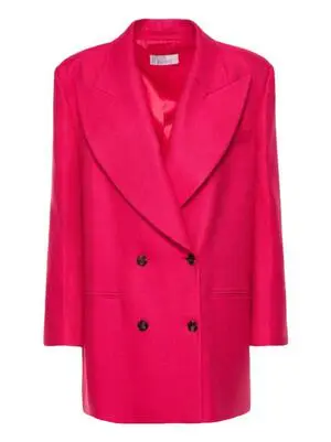 Giuseppe Di Morabito Textured Wool Oversize Blazer - Red