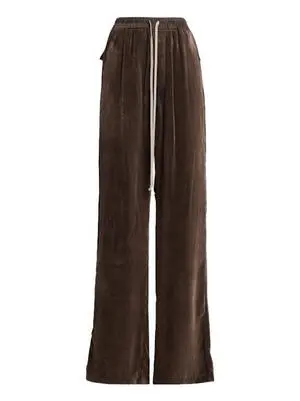 Rick Owens Dietrich Velvet Drawstring Pants - Black