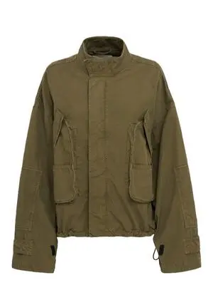 ATTICO Attico Canvas Bomber Jacket