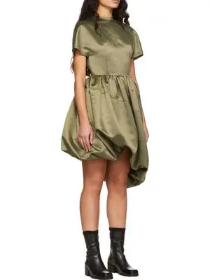 We11Done Round Neck Short-sleeve Dress - Multicolor