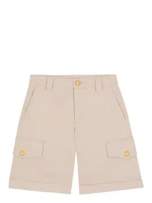 Balmain Cargo Bermuda Shorts - Nude