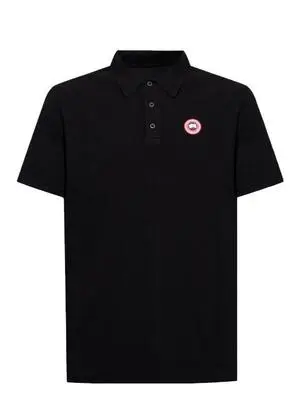 Canada Goose Beckley Piqué Polo Shirt - Black