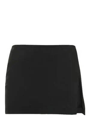 Giuseppe Di Morabito Lycra Mini Skirt With Slit - Black