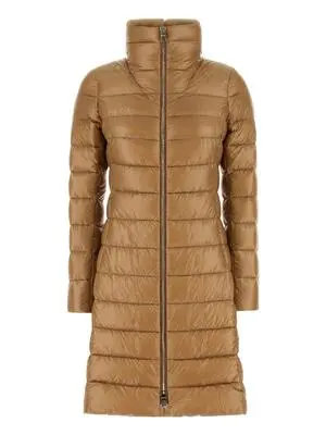 Herno High-neck Down Coat - Camel