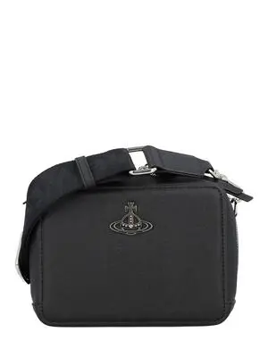 VIVIENNE WESTWOOD Zippered Shoulder Bag - Black