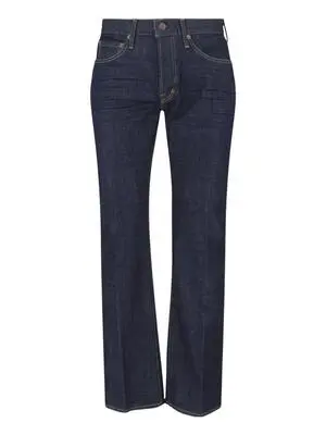 TOM FORD Selvedge Bootcut Jeans - Black
