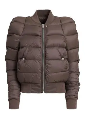 Rick Owens Down Flight Jacket - Brown