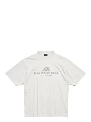 BALENCIAGA Balenciaga Activewear Logo Print T-Shirt